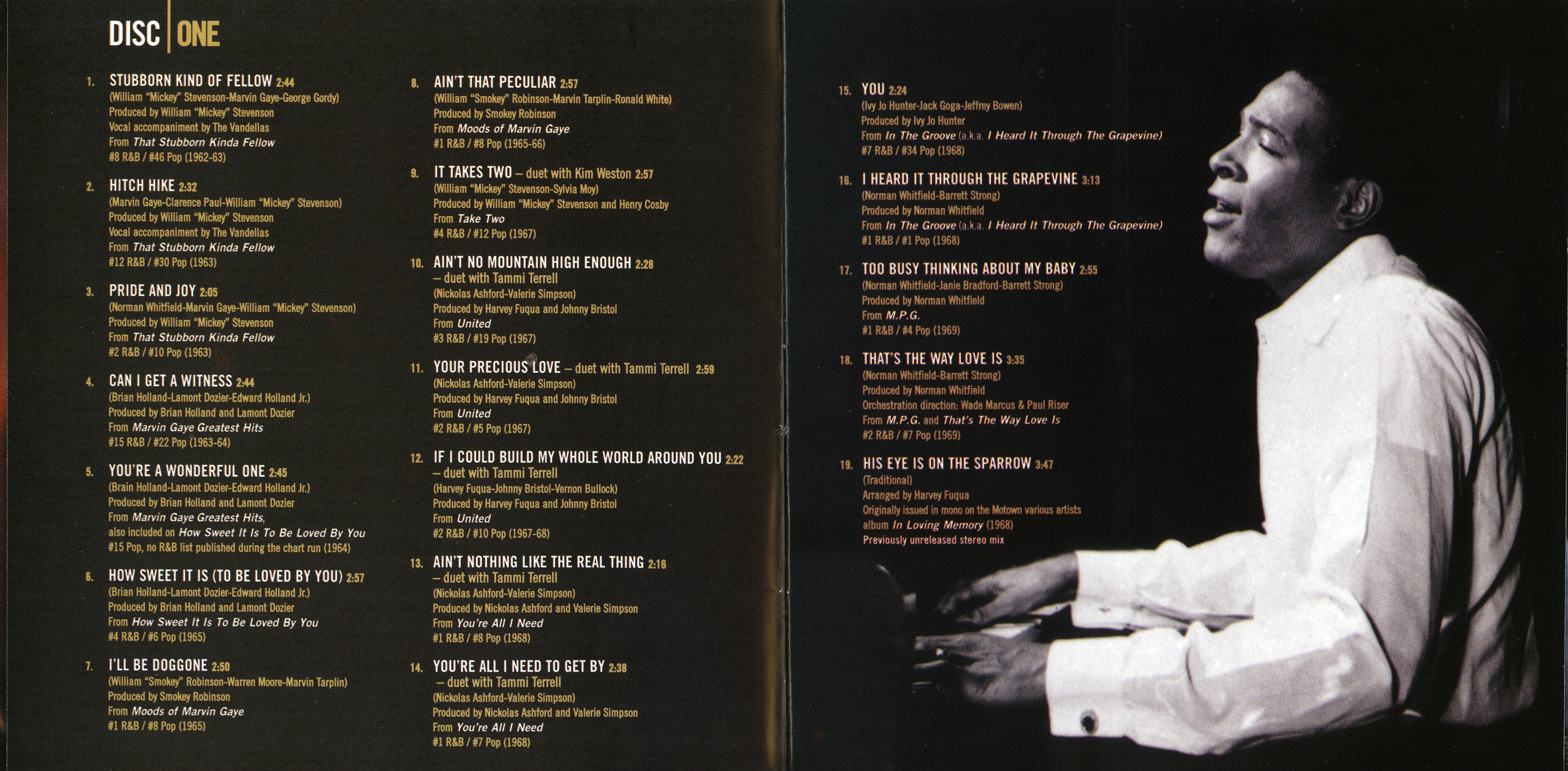 Marvin Gaye Gold : Booklet 2 | CD Covers | Cover Century | Over 1.000. ...